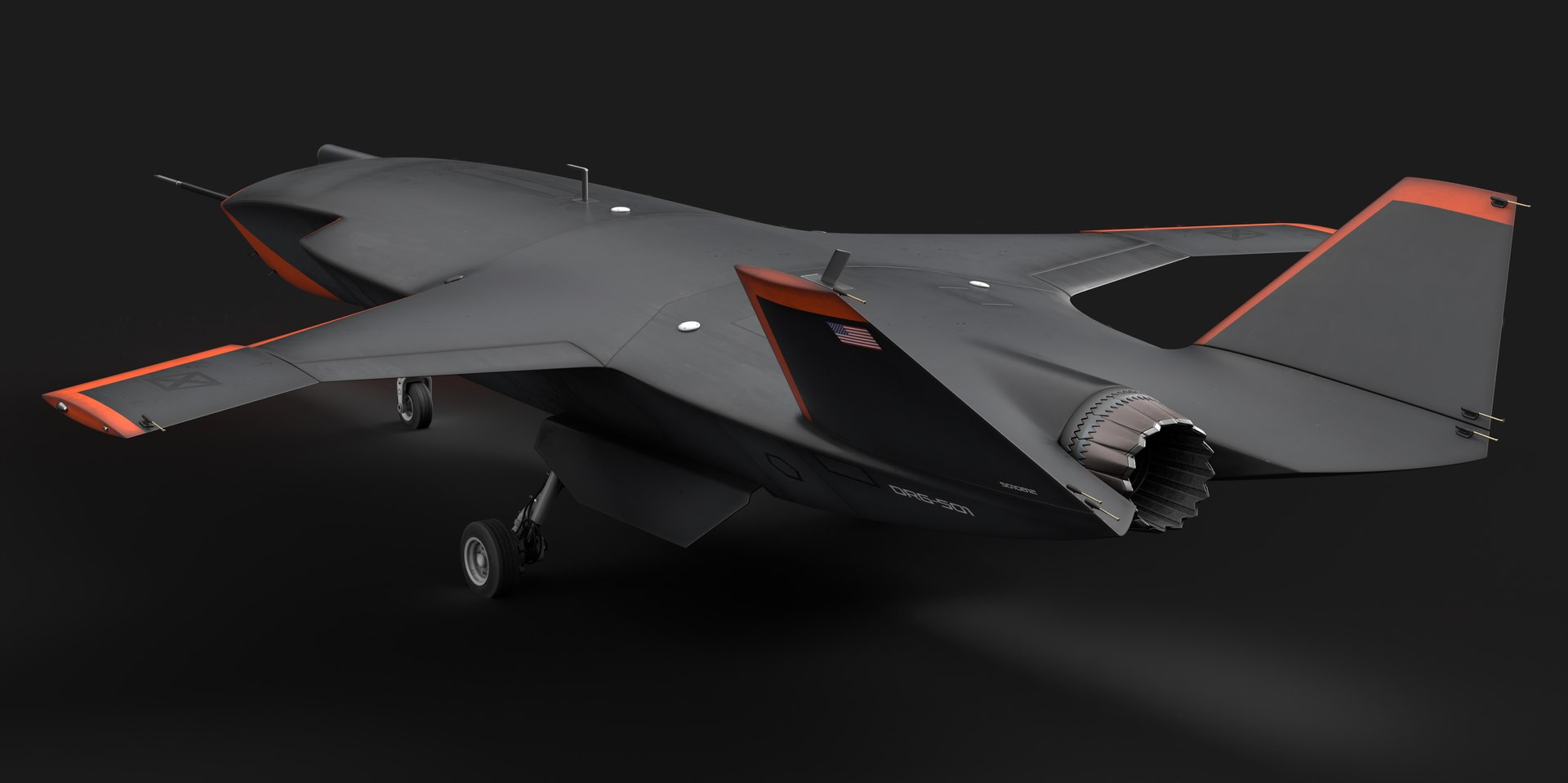 3D Boeing MQ-28 Ghost Bat Drone - TurboSquid 2043116
