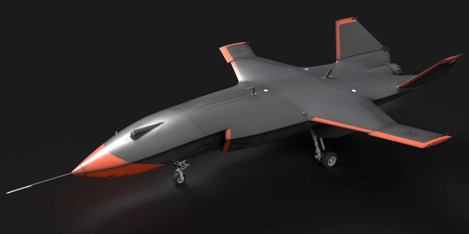 3D Boeing MQ-28 Ghost Bat Drone - TurboSquid 2043116