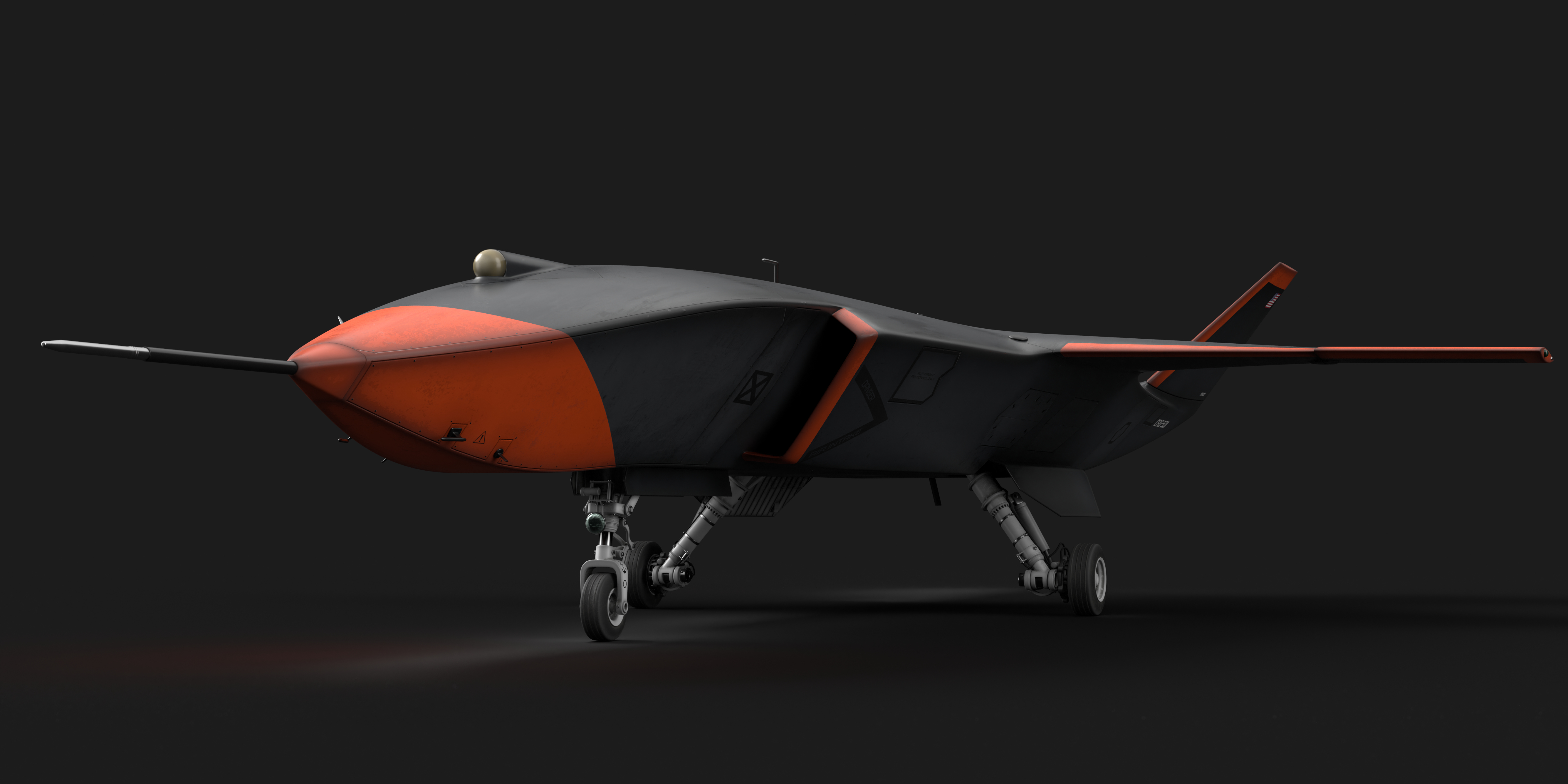 Dron Boeing MQ-28 Ghost Bat Model 3D - TurboSquid 2043116