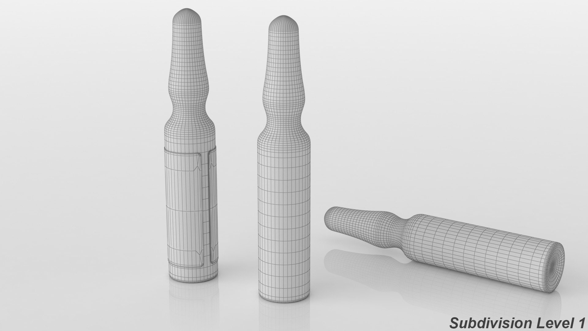 3D Ampoule 2ml Model - TurboSquid 1525367
