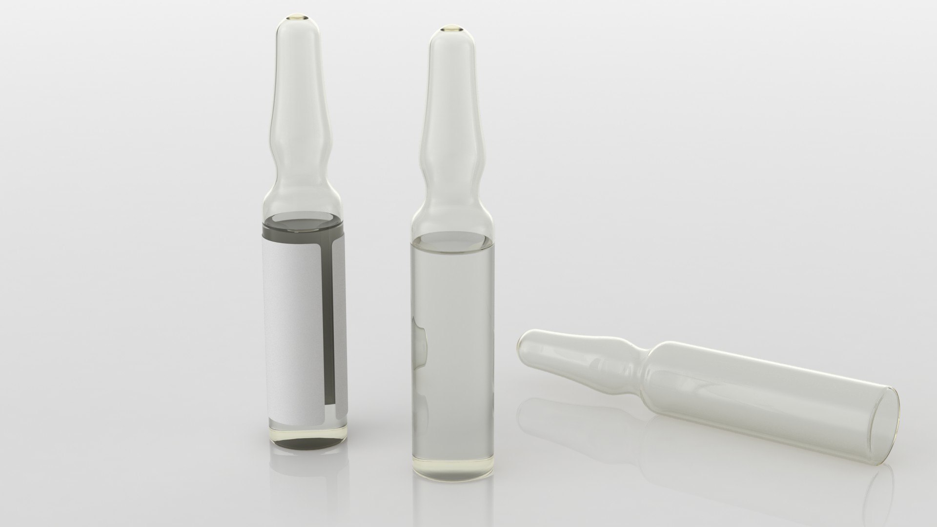 3D Ampoule 2ml Model - TurboSquid 1525367