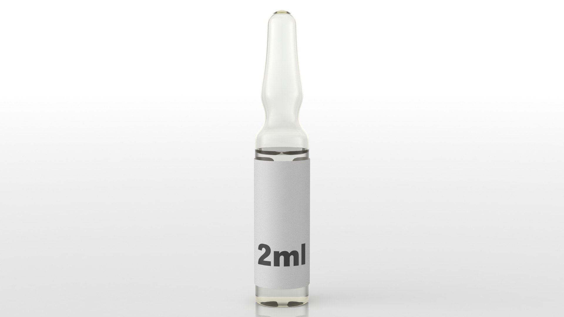 3D Ampoule 2ml Model - TurboSquid 1525367