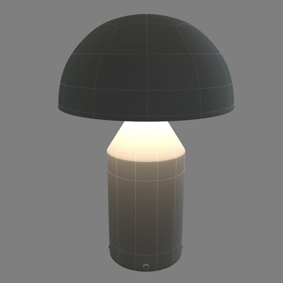 3d Atollo Lamp