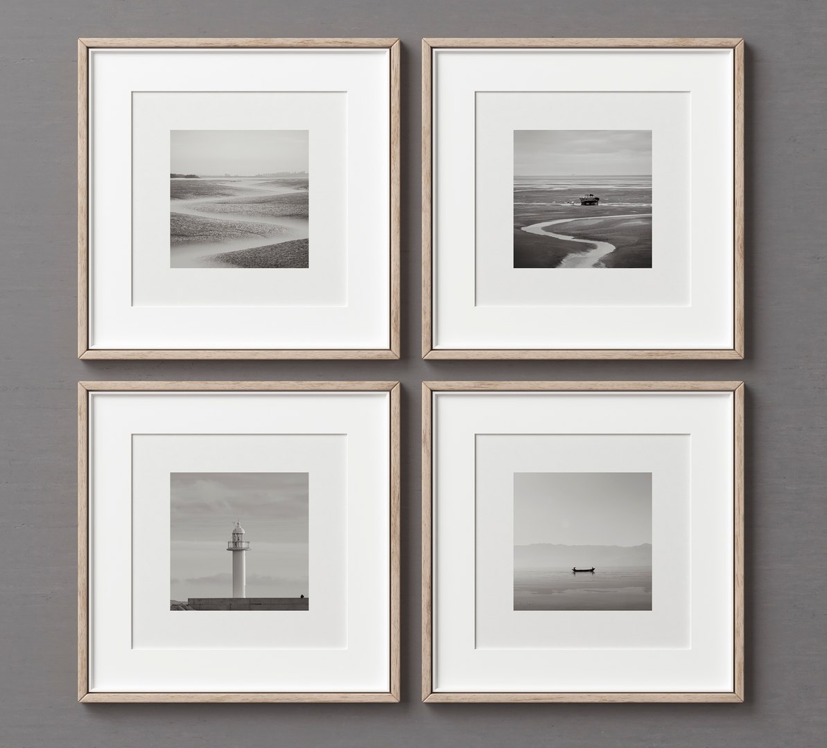 3D Picture Frames Set-438 model - TurboSquid 2096278