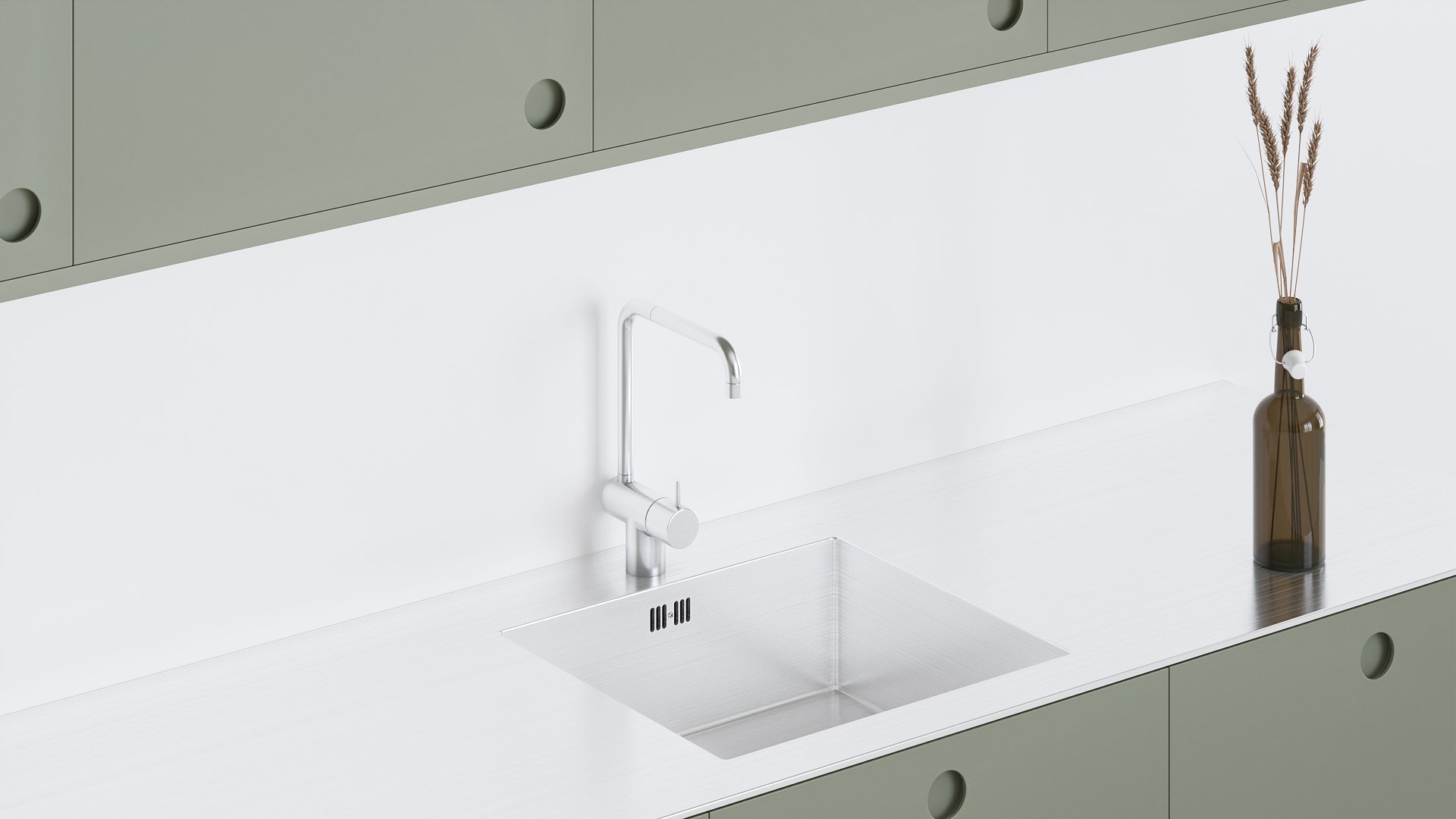 CPH Reform Basis Painted Kitchen 3D Model - TurboSquid 2073137