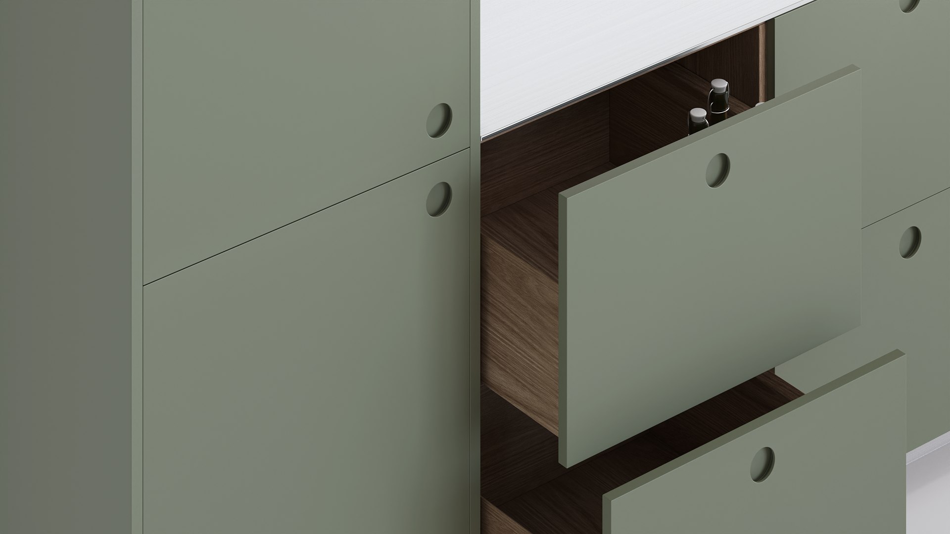 CPH Reform Basis Painted Kitchen 3D Model - TurboSquid 2073137