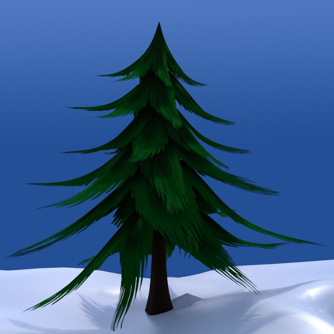 3D spruce tree - TurboSquid 1441752