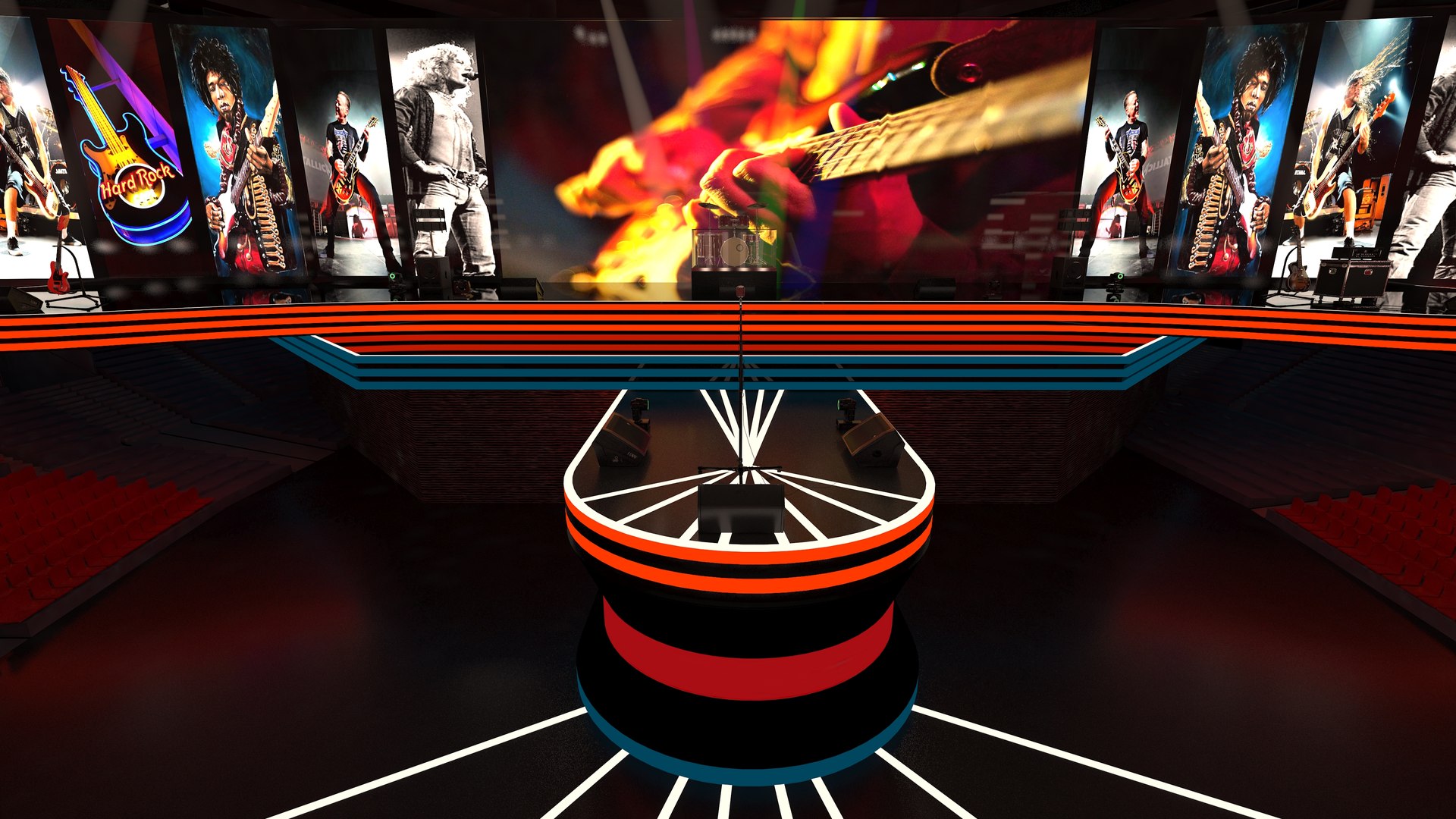 3D Model 3D Concert Arena - TurboSquid 1860224