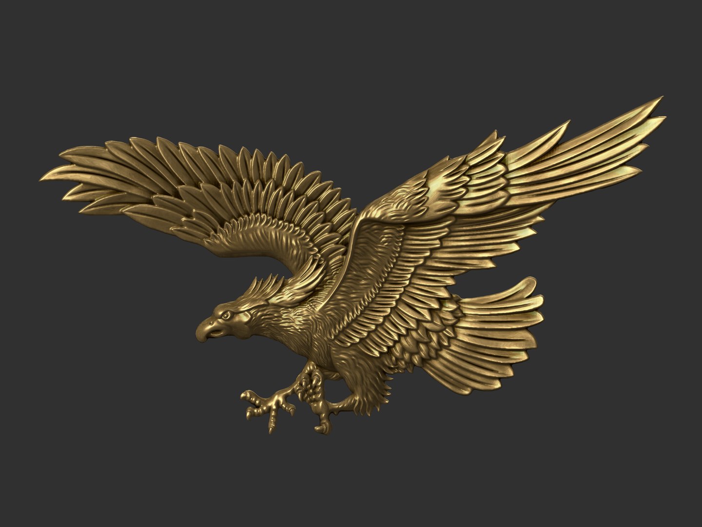 3D Eagle Model - TurboSquid 2038030
