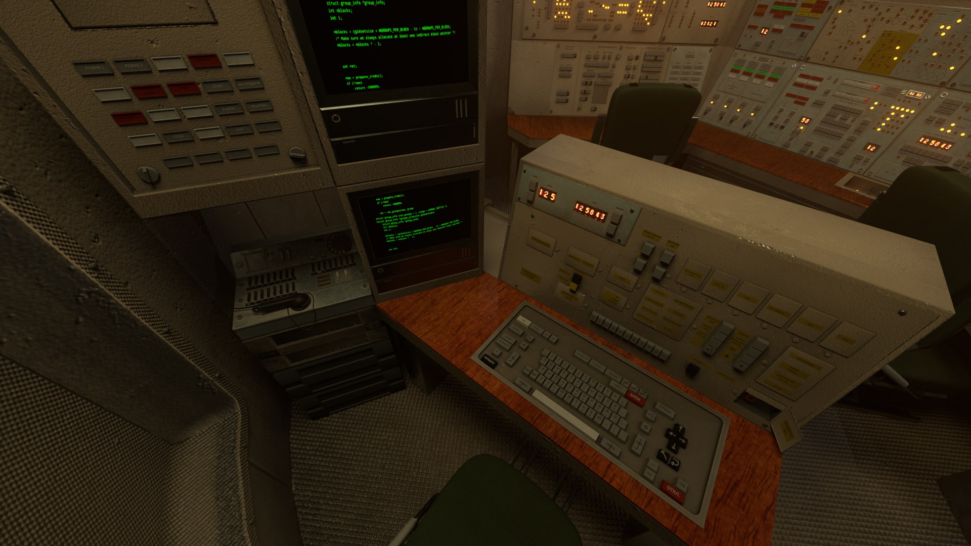 3D Ballistic Missile Launch Control Center Model - TurboSquid 1847951