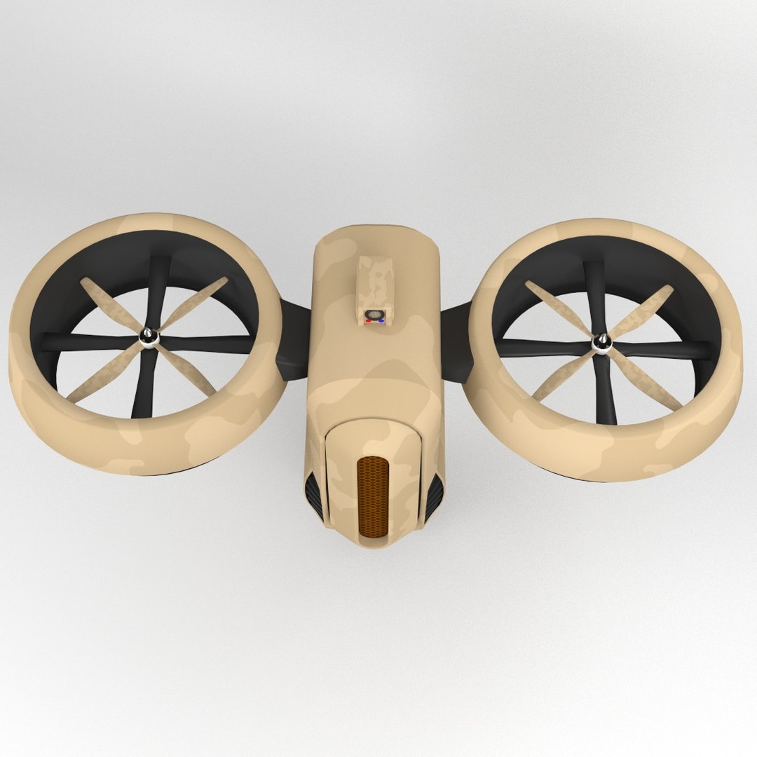 Max Futuristic Surveillance Drone