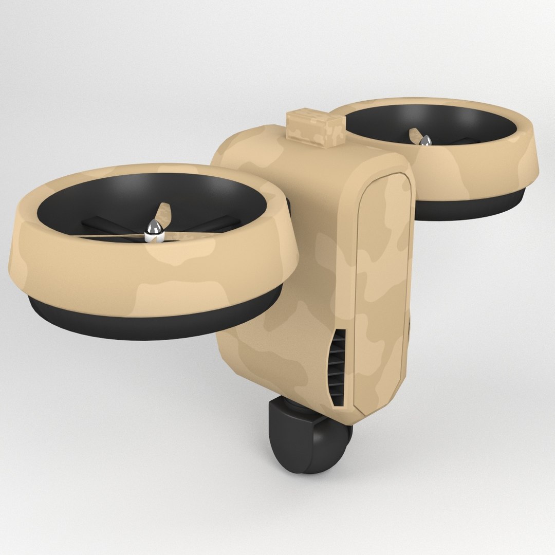 Max Futuristic Surveillance Drone