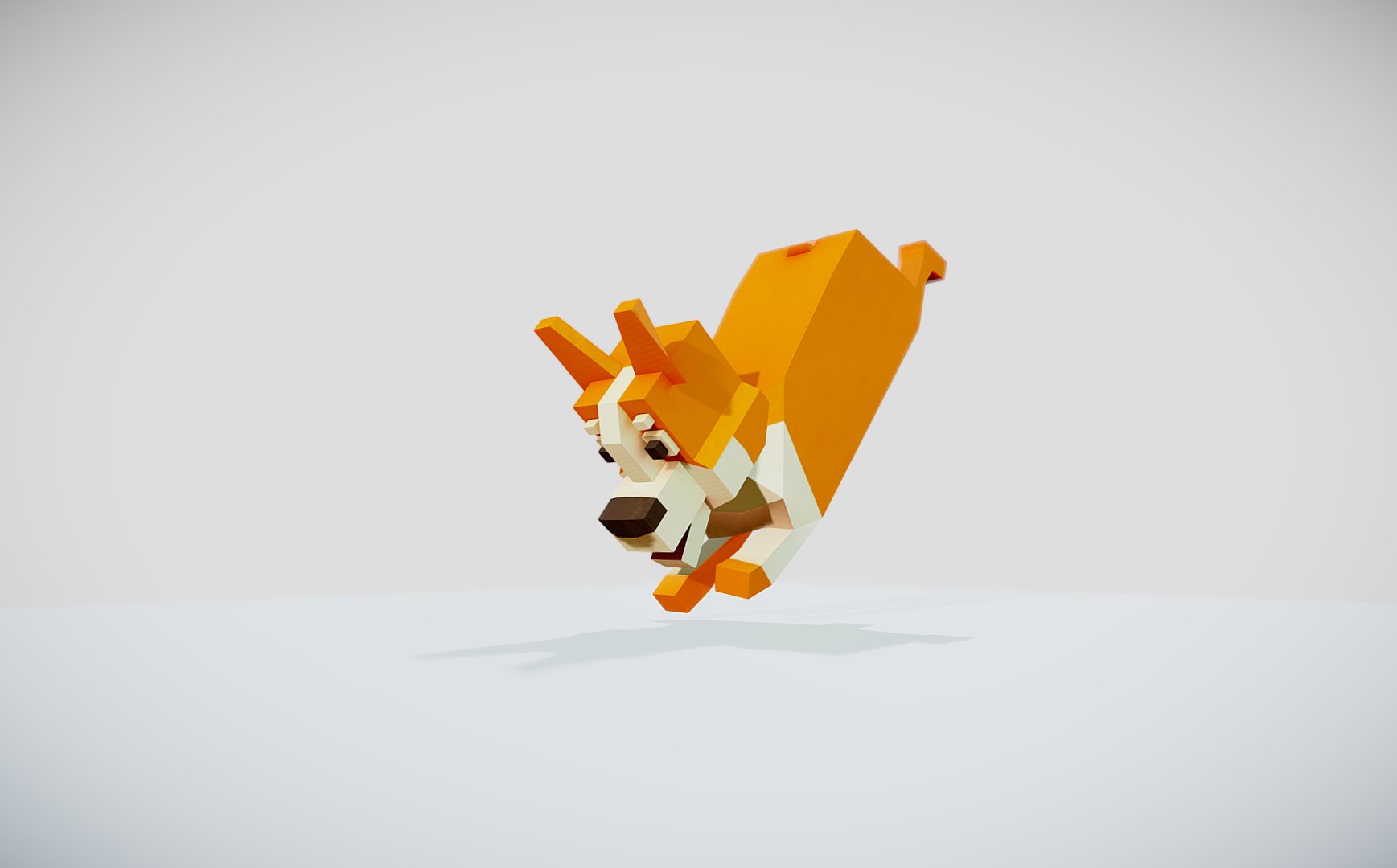 3D Simple Corgi Dog Animations - TurboSquid 1510869