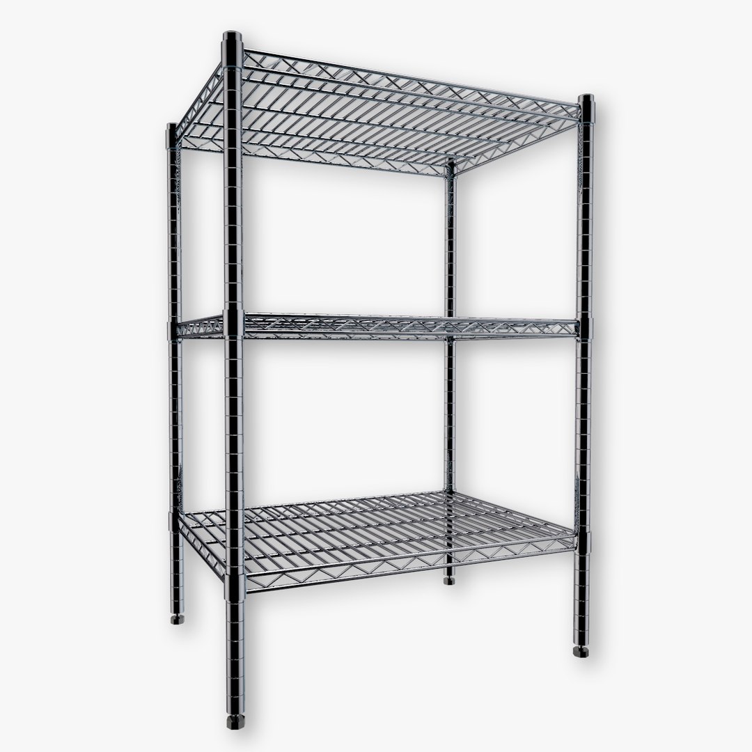 3d model wire shelving kit