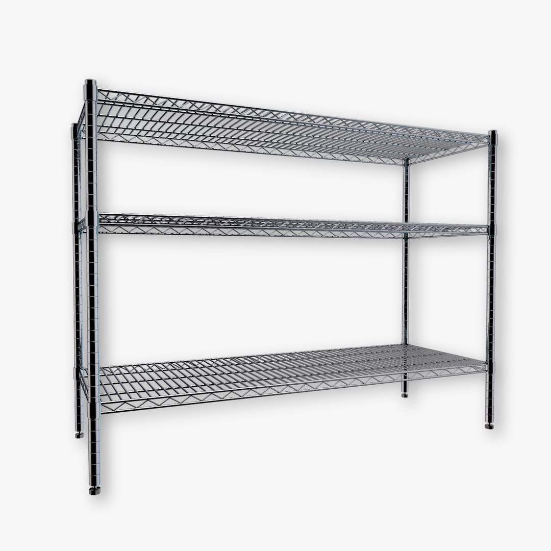 3d model wire shelving kit
