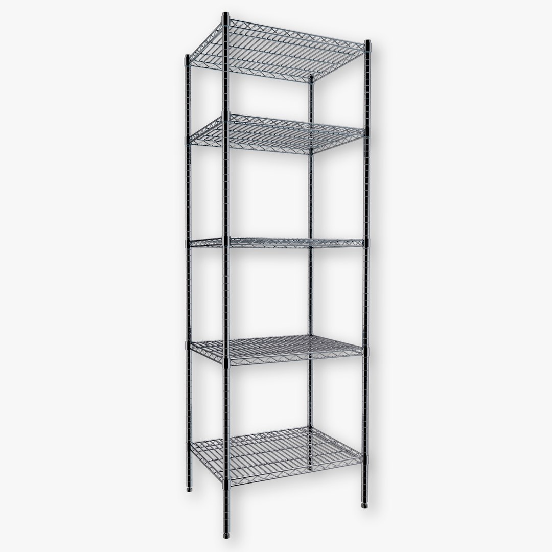 3d model wire shelving kit