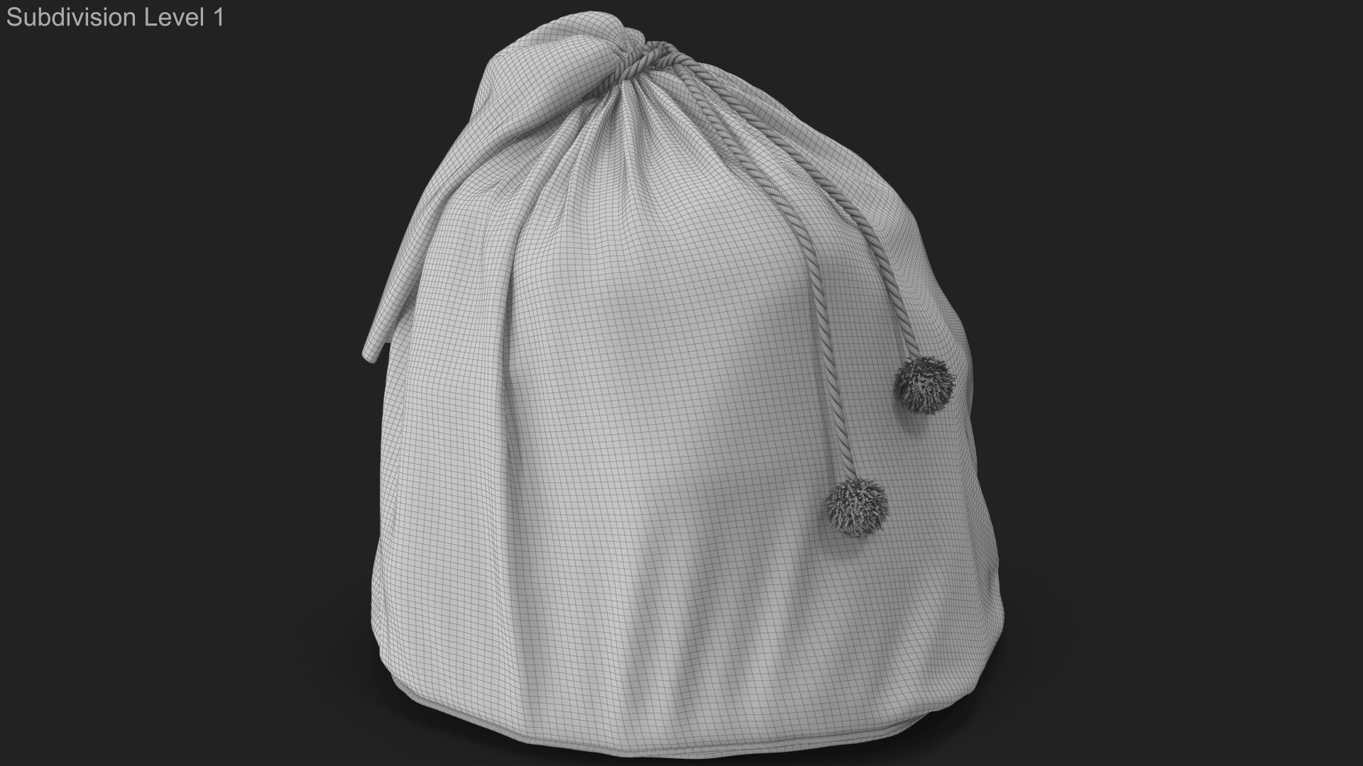 3D Santa Claus Bag Model - TurboSquid 2201884