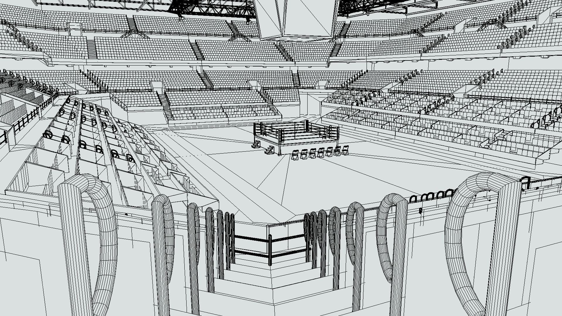 3D Boxing Arena - TurboSquid 2205363