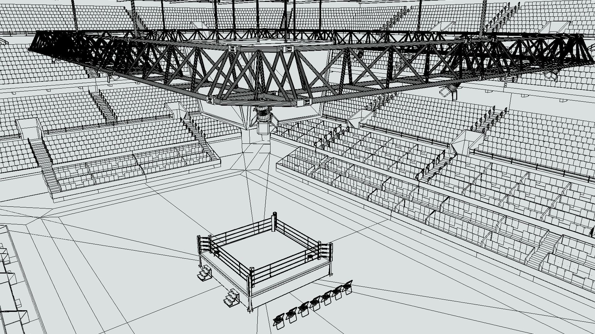 3D Boxing Arena - TurboSquid 2205363
