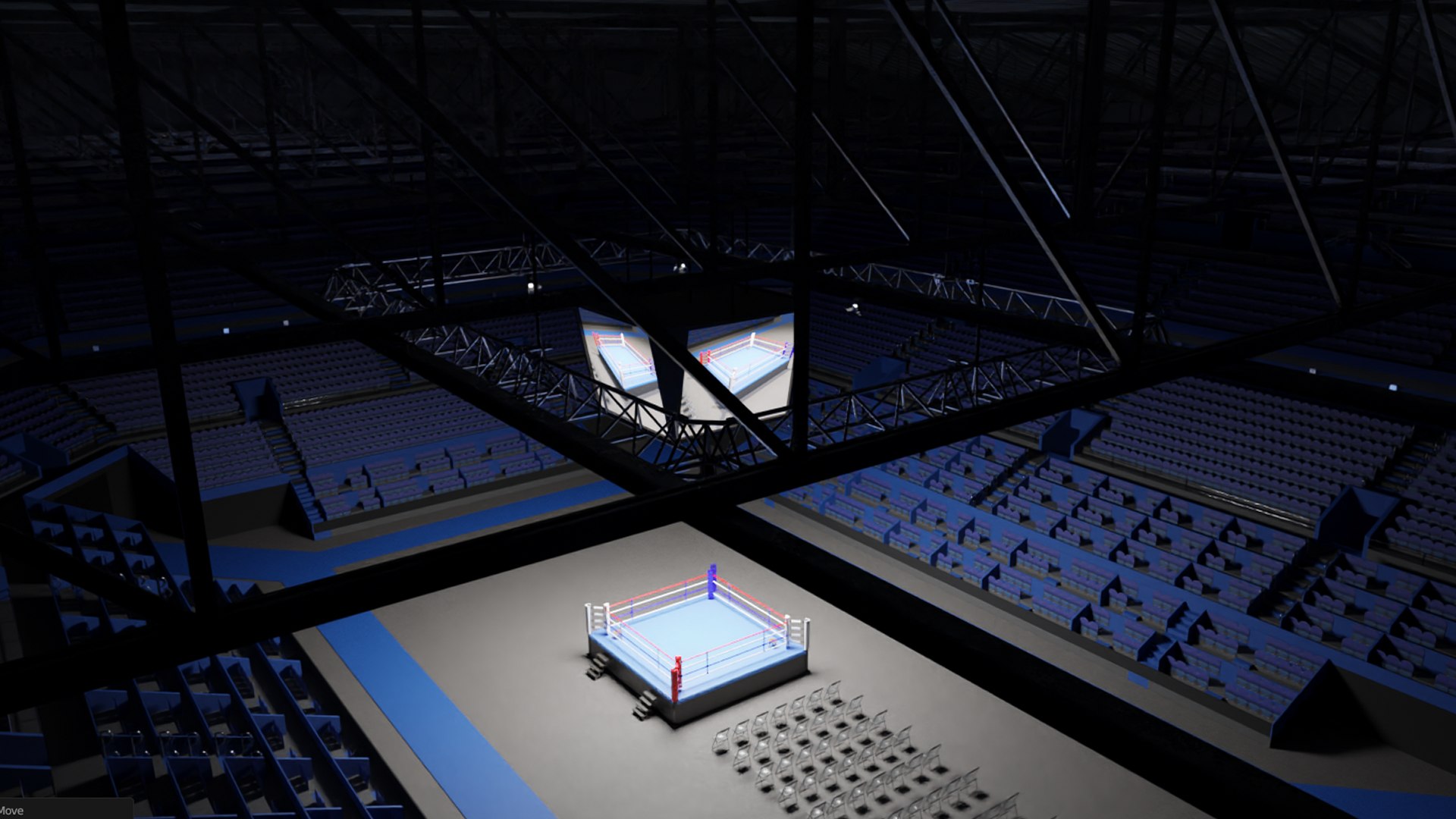 3D Boxing Arena - TurboSquid 2205363