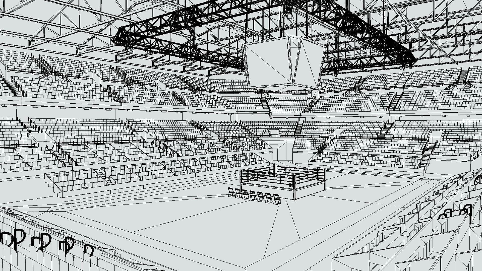 3D Boxing Arena - TurboSquid 2205363