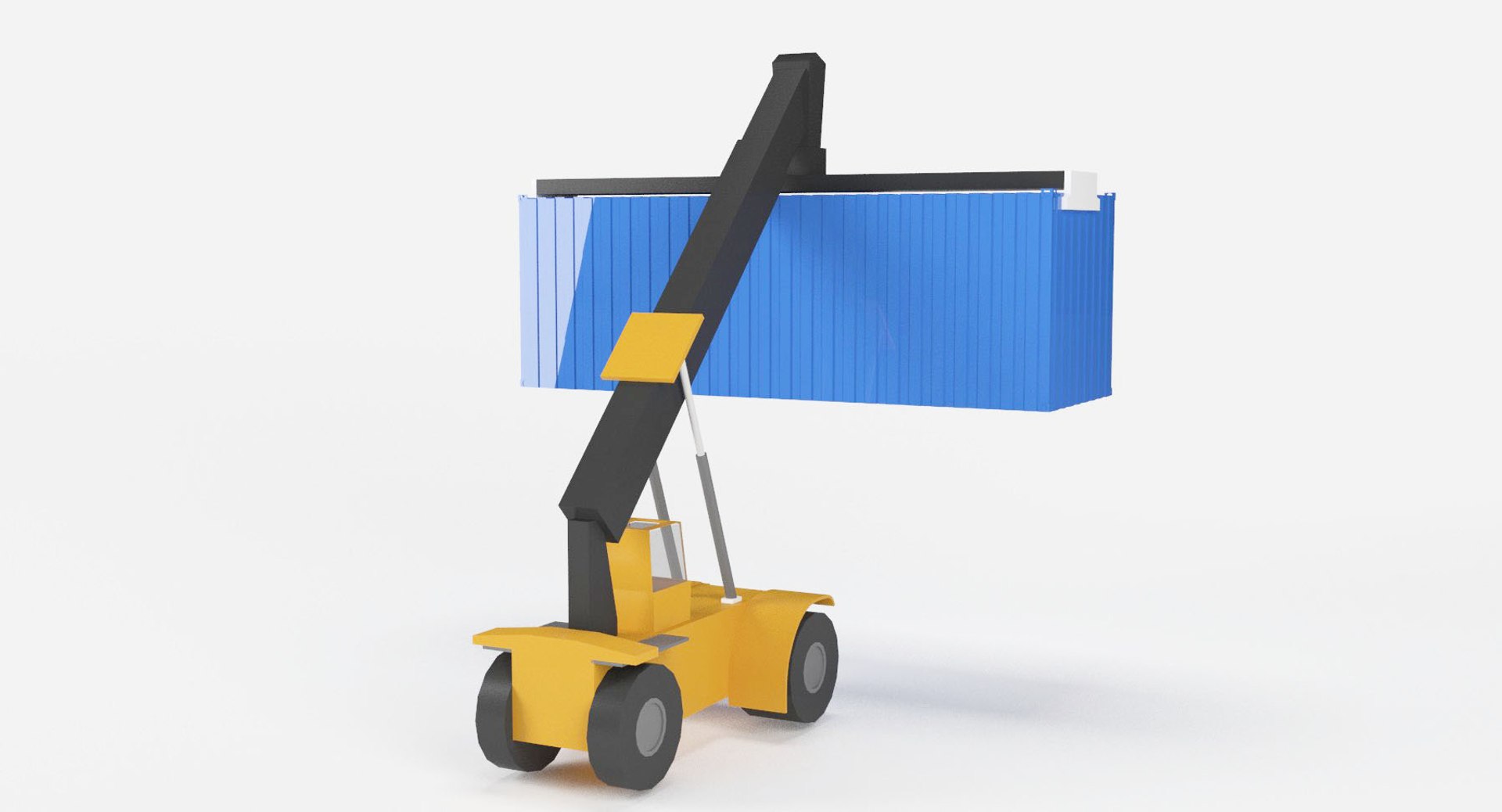 3D Container Loader Model - TurboSquid 1339373