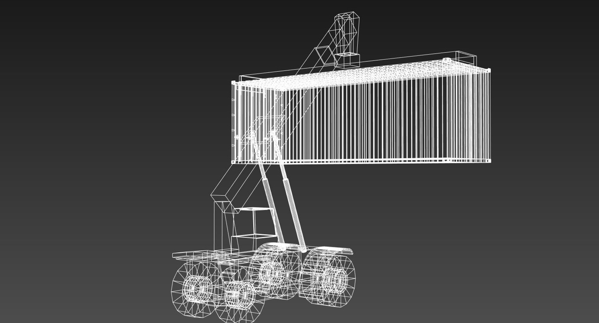 3D Container Loader Model - TurboSquid 1339373