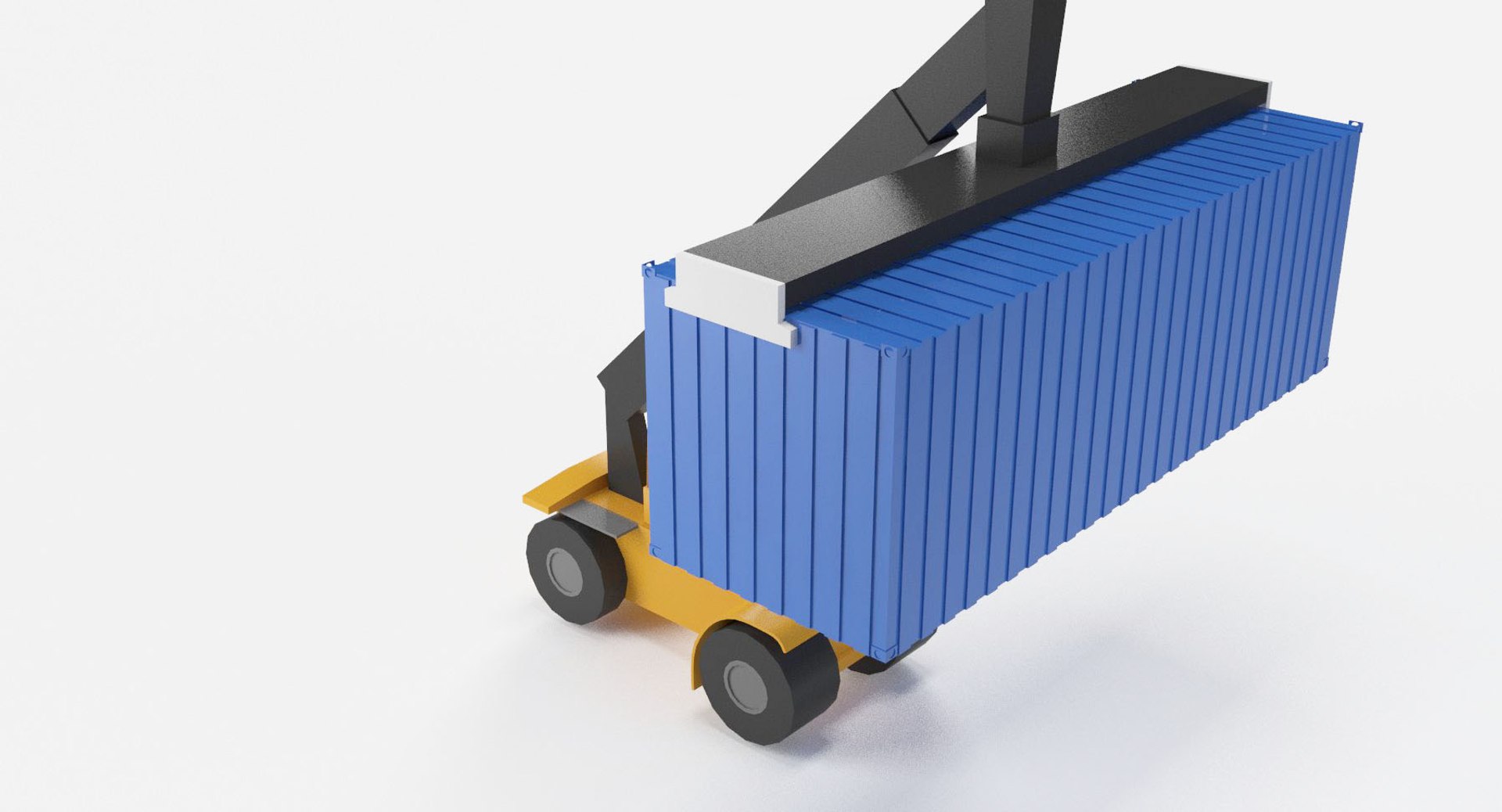 3D Container Loader Model - TurboSquid 1339373