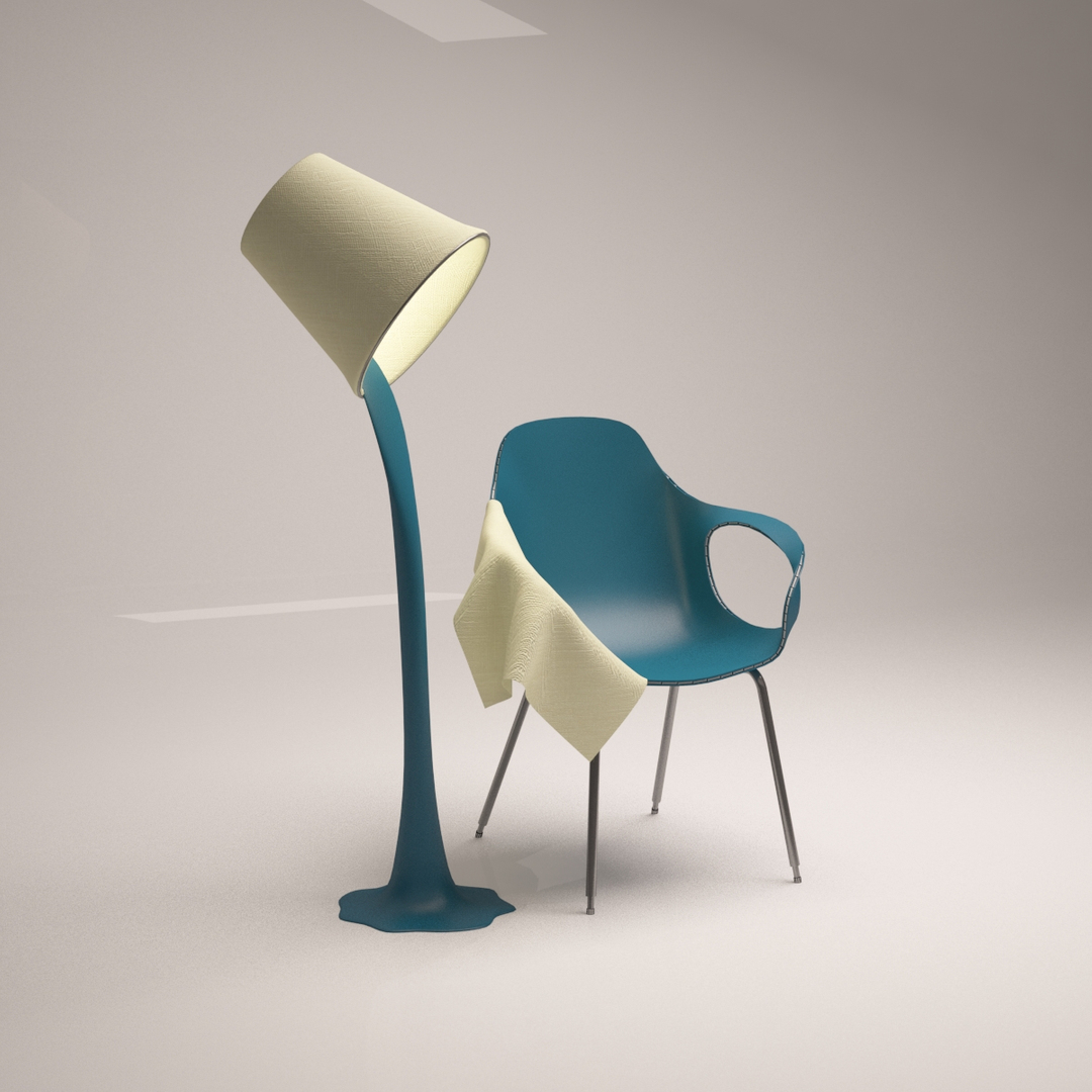 Chair Light 3D Model - TurboSquid 1170043