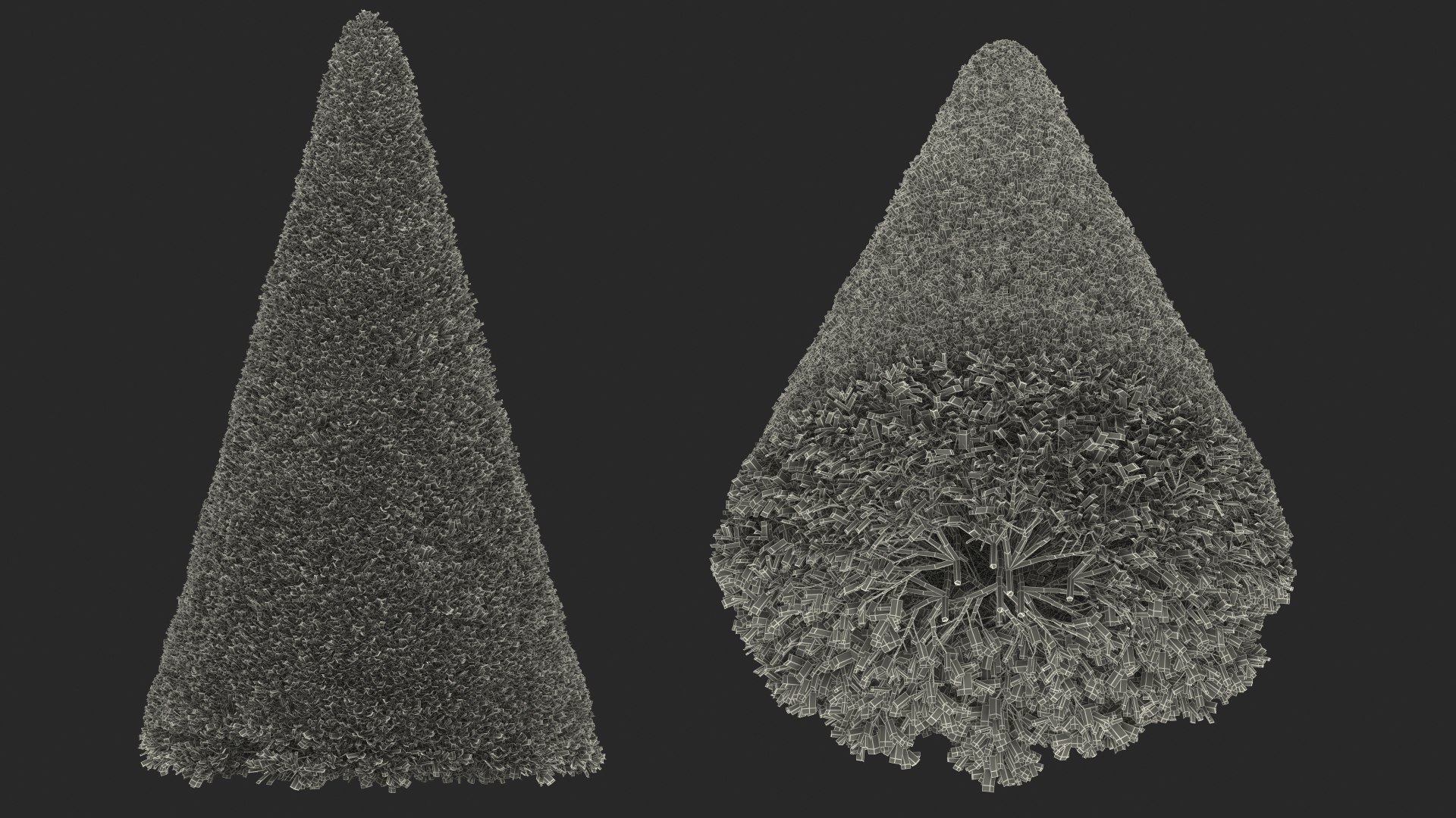3D pyramidal green mountain boxwood - TurboSquid 1581974