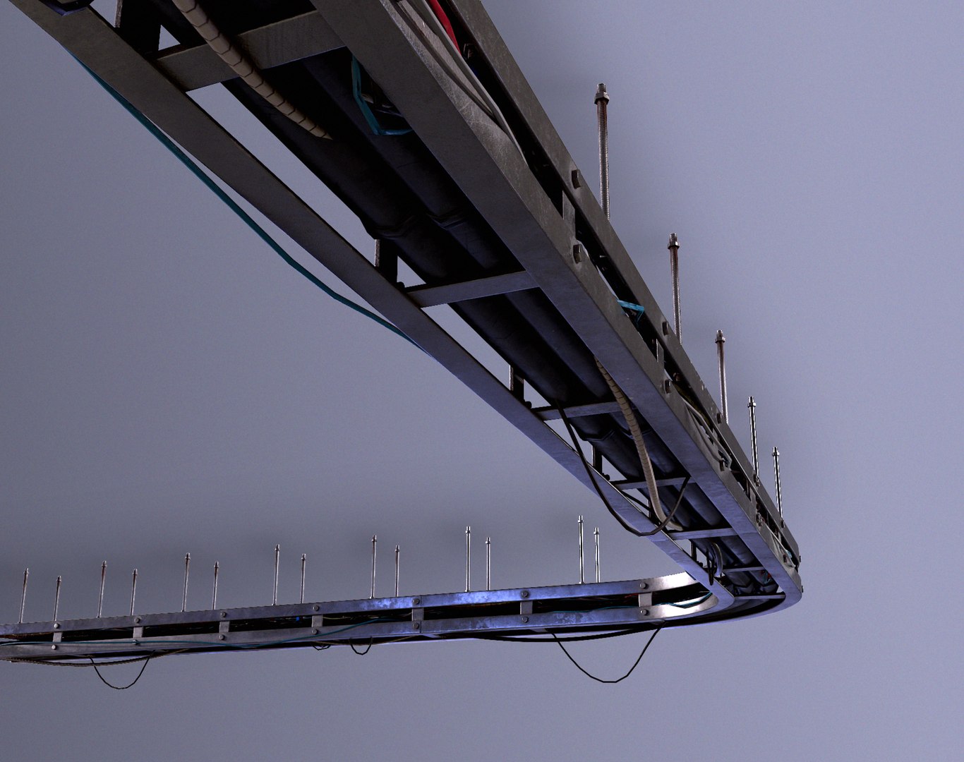 Cable Trays 3D Model - TurboSquid 2209617