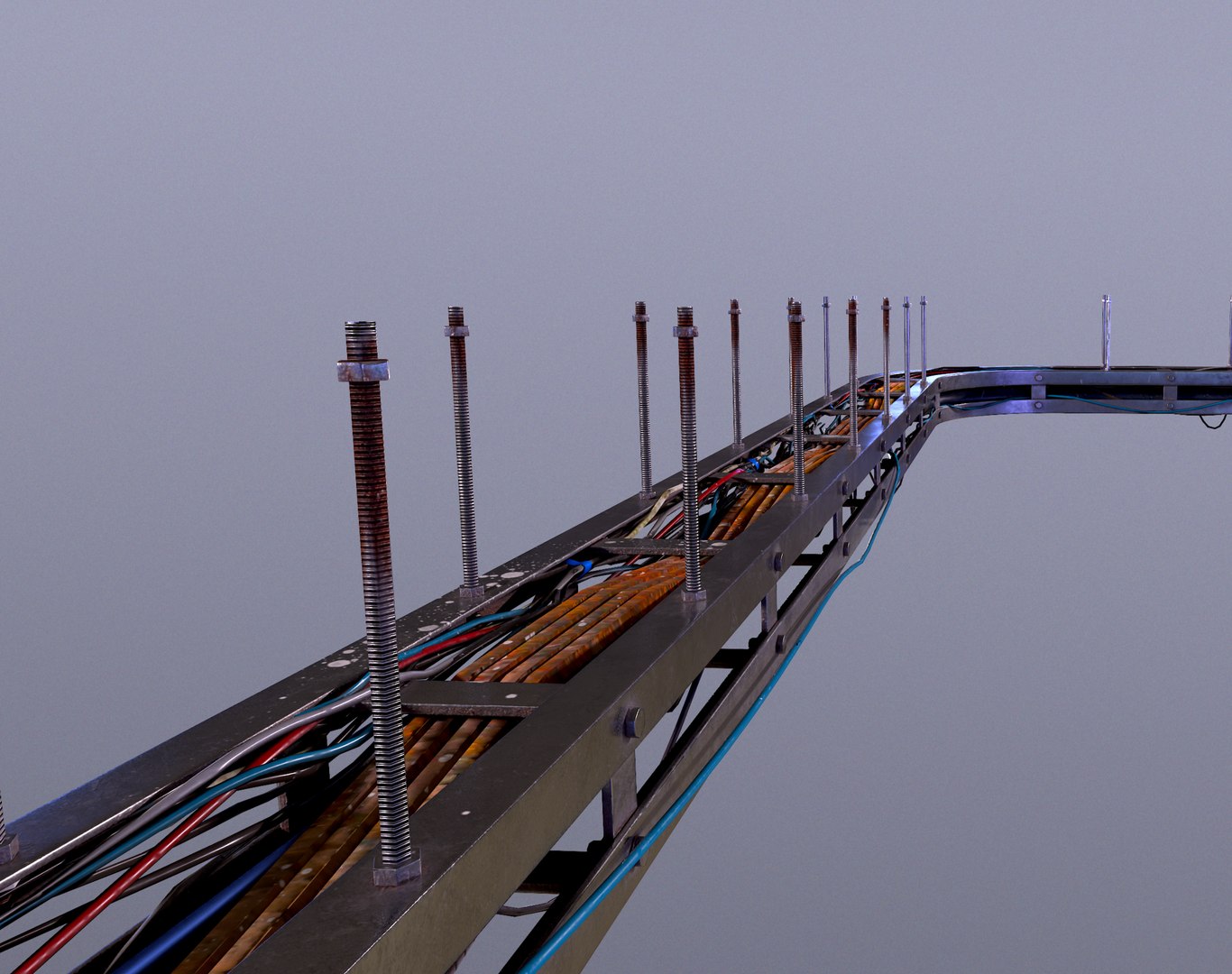 Cable Trays 3D Model - TurboSquid 2209617