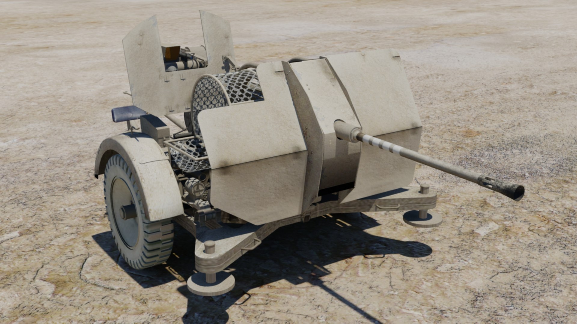 Flak 38 Guns German 3D Model - TurboSquid 1477824