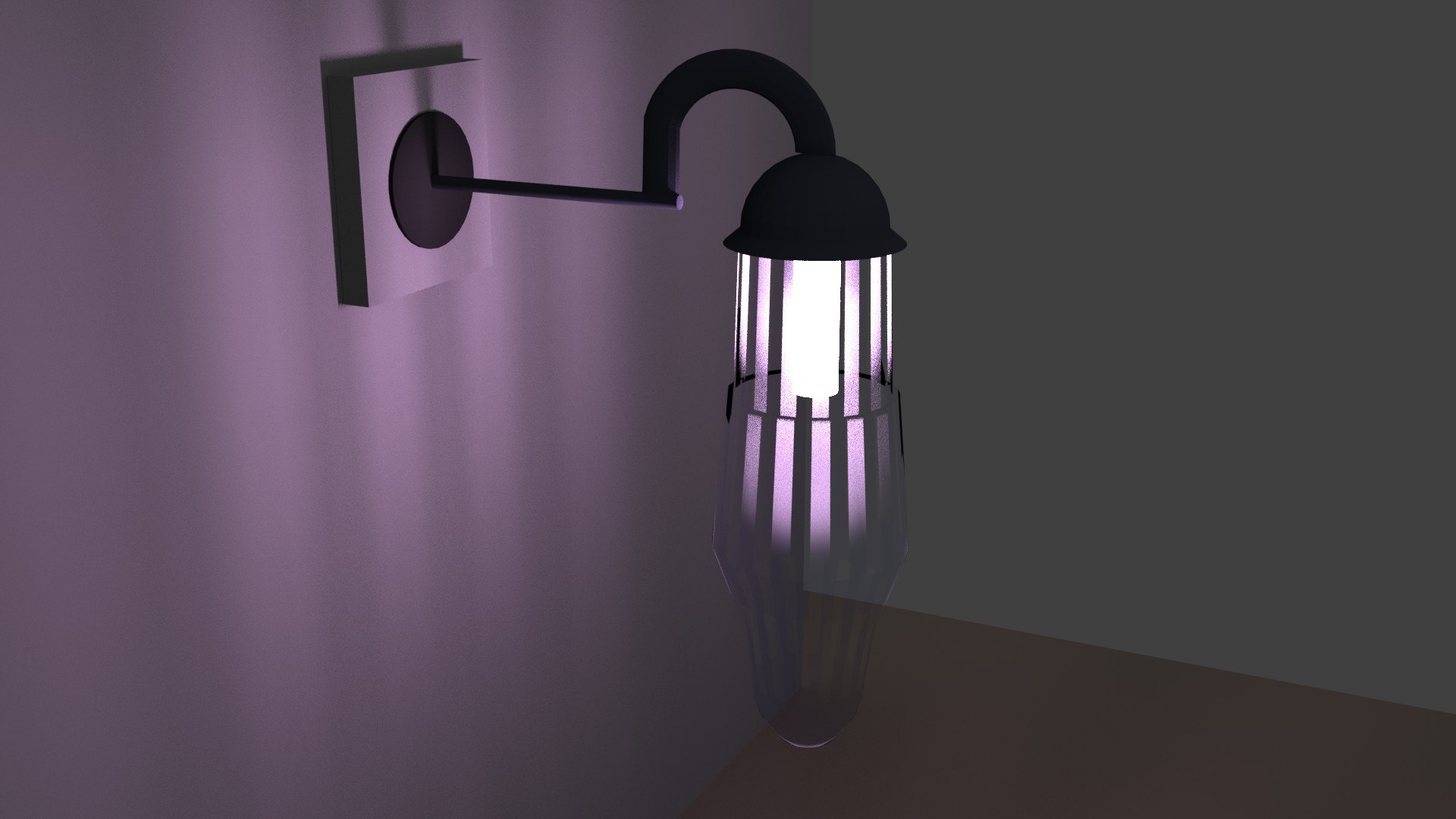3D Wall Light - TurboSquid 1774749