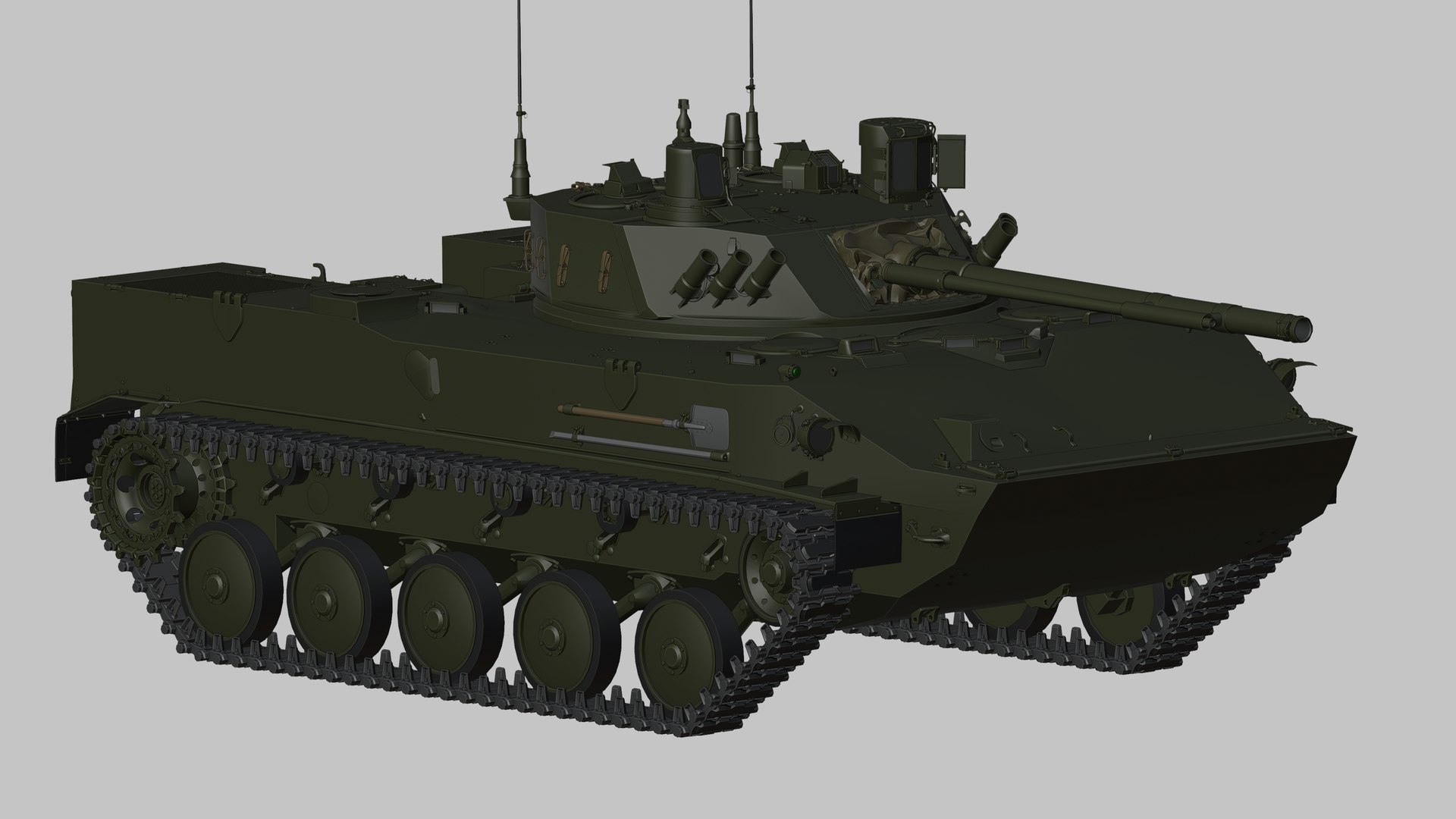 3D BMD-4 Model - TurboSquid 2332008