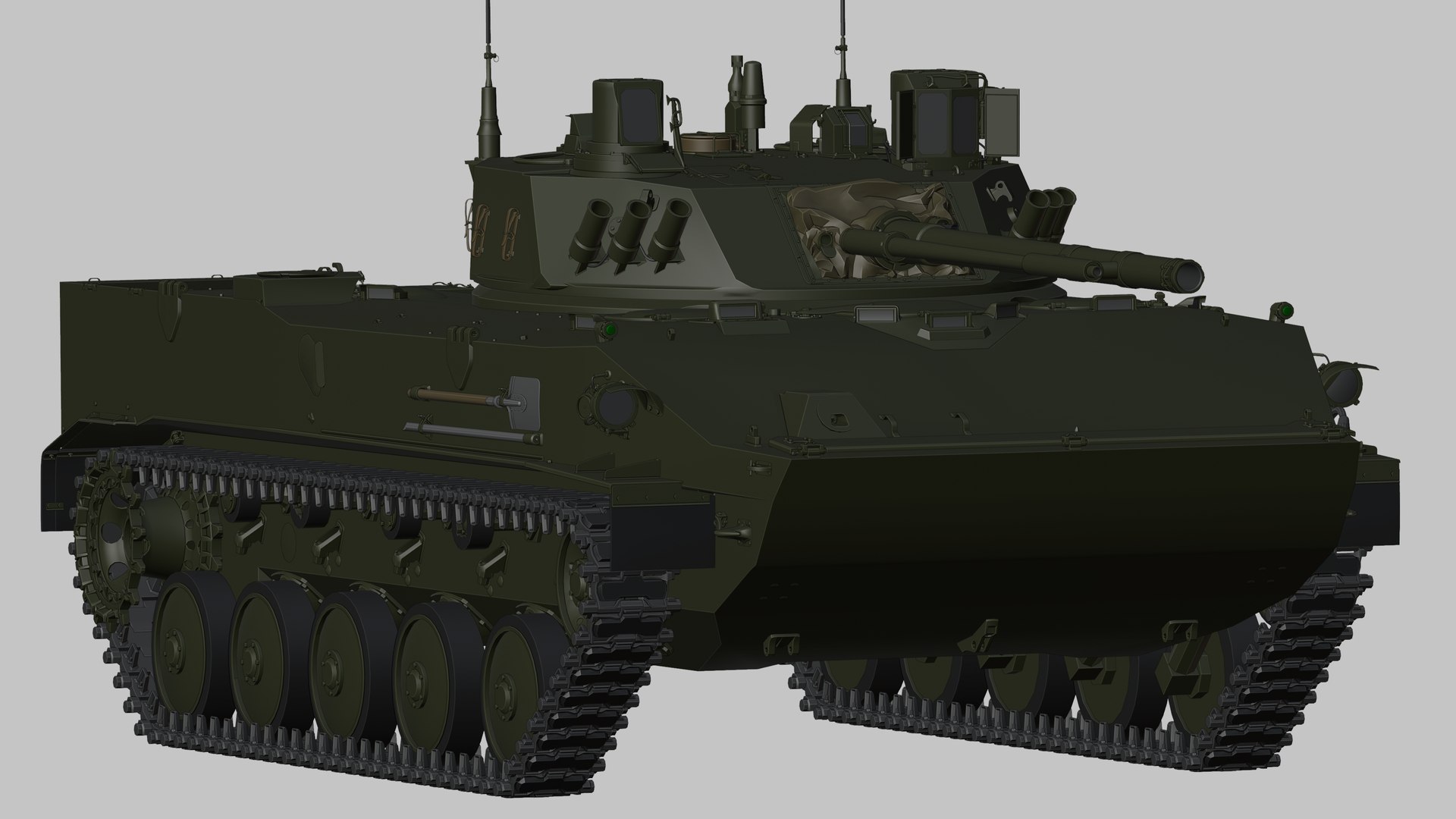 3D BMD-4 Model - TurboSquid 2332008