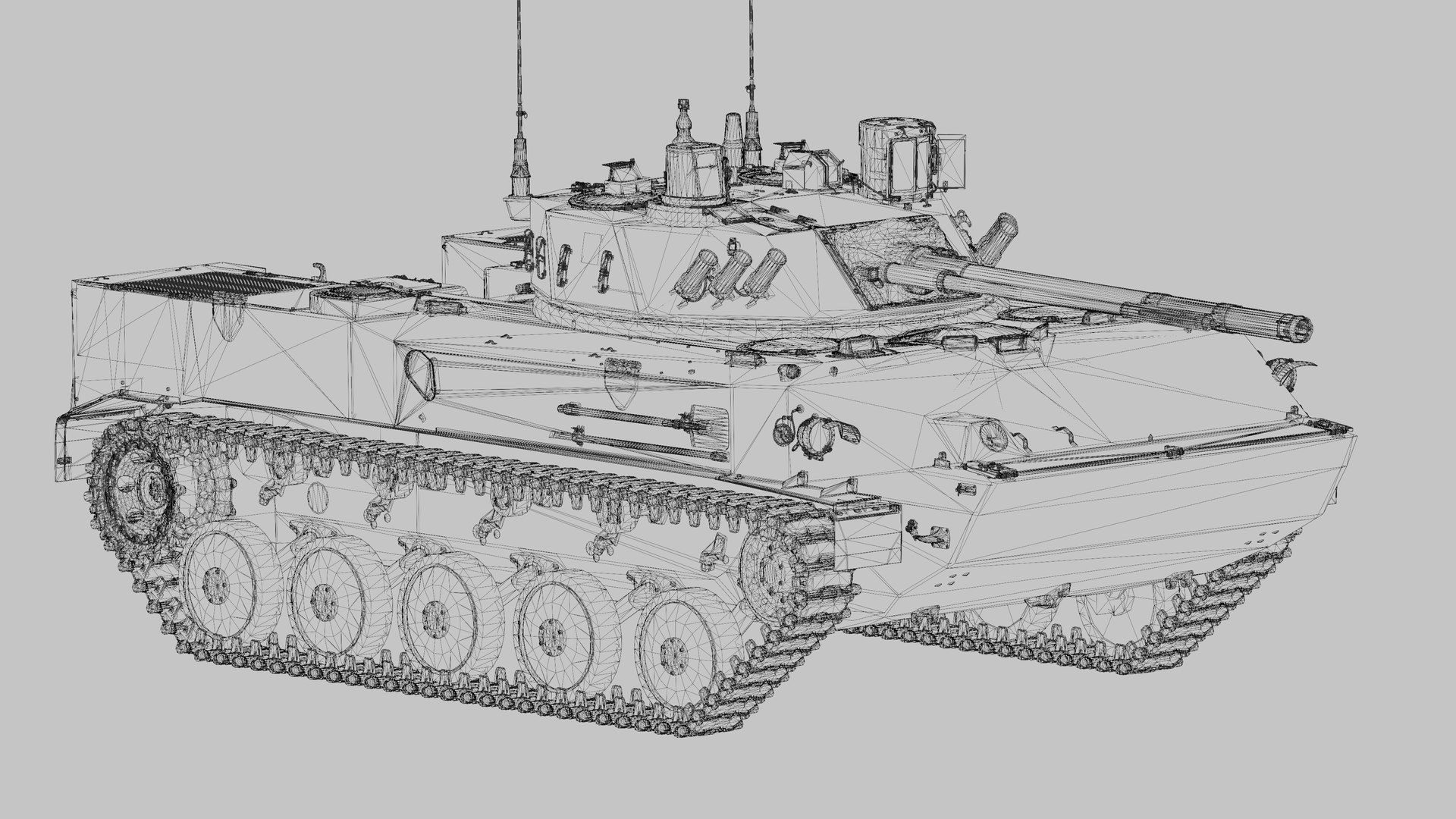 3D BMD-4 Model - TurboSquid 2332008