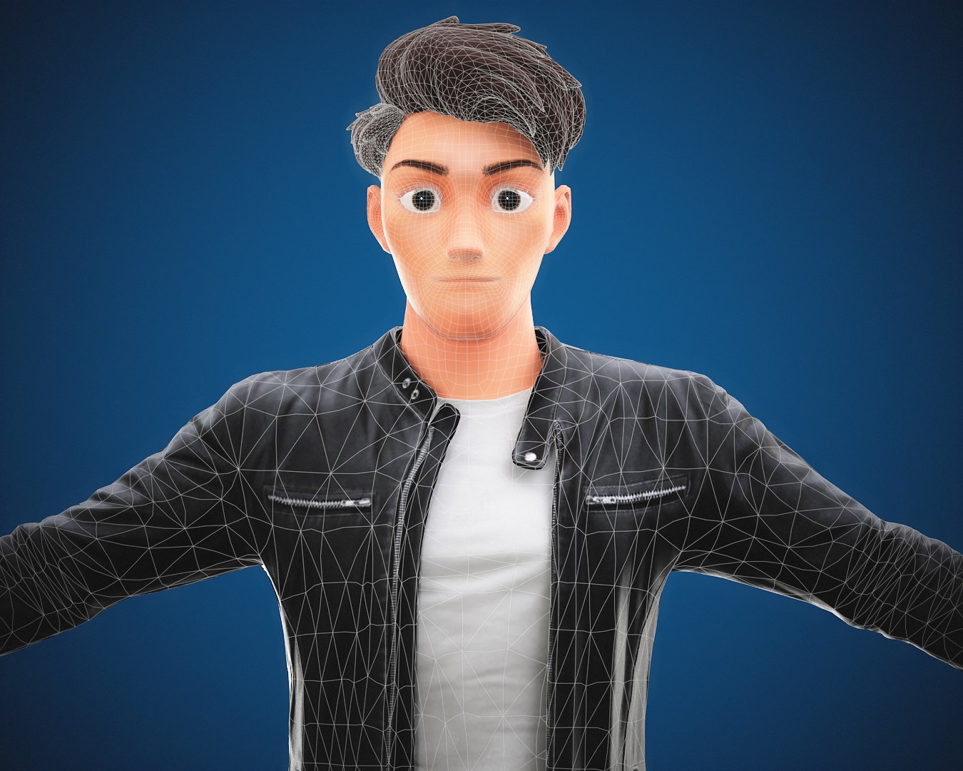 3D Game Stylized Cartoon Young Boy 3d Model - TurboSquid 2205328