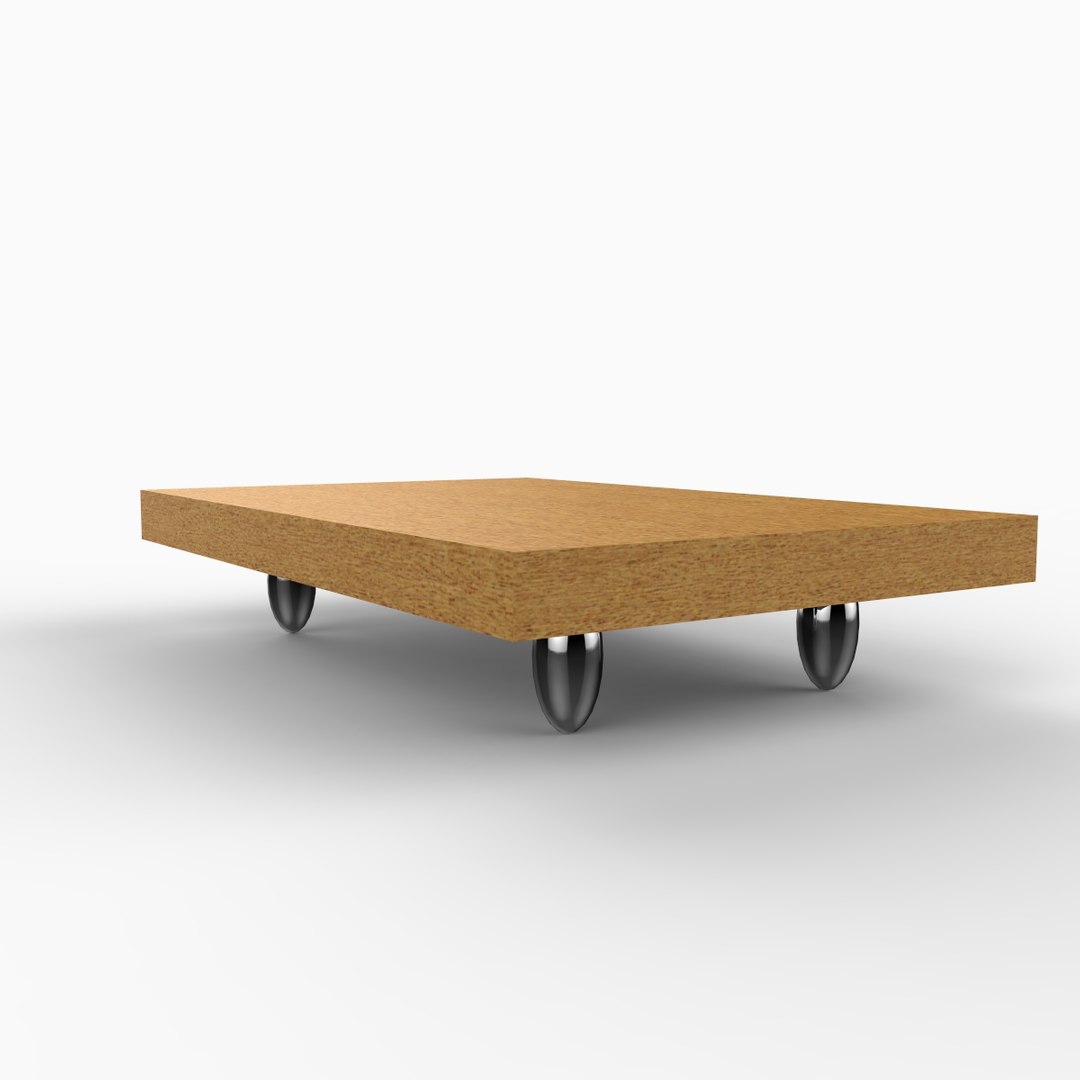 Floor Table 3d Model