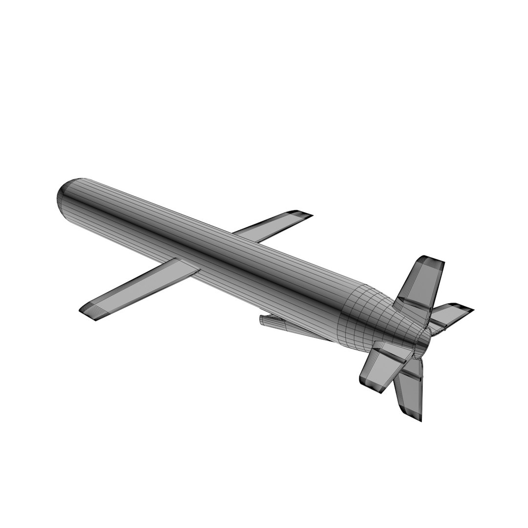 3d missile model