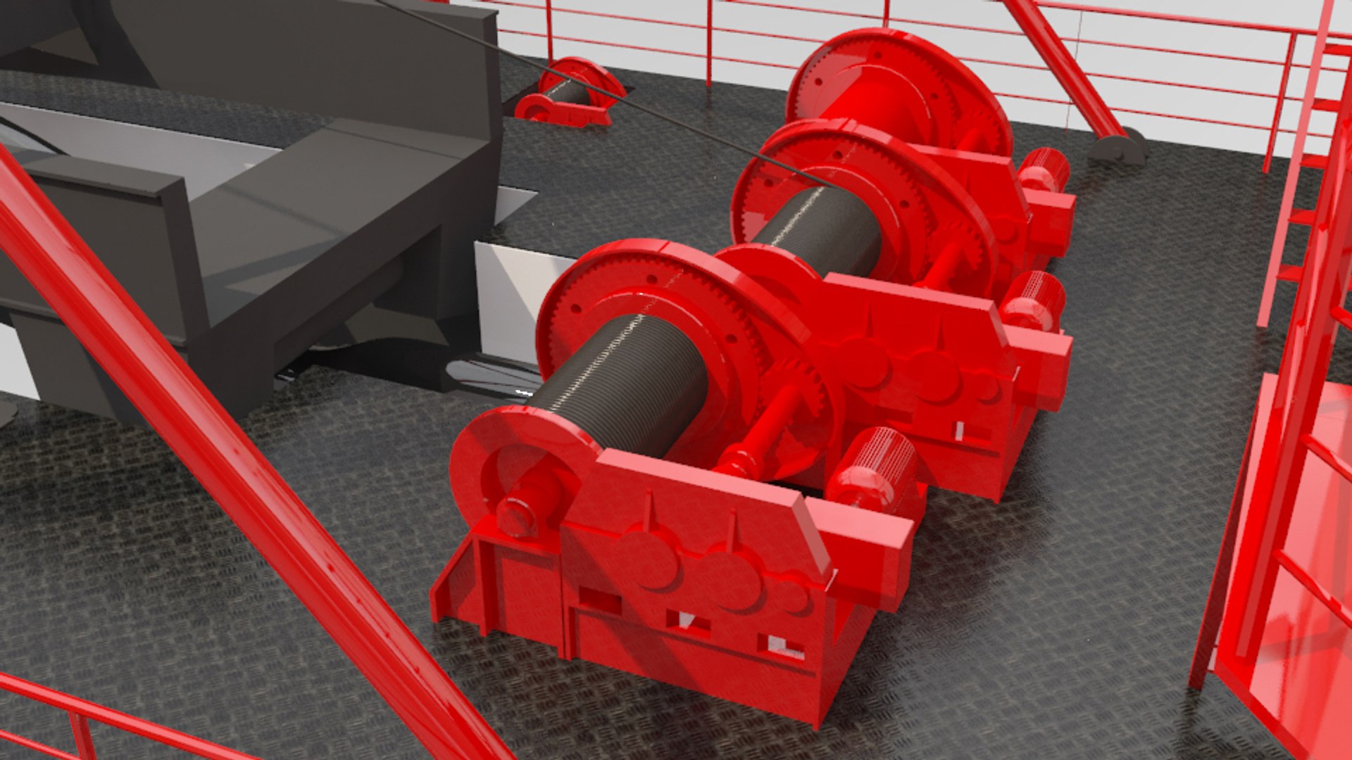 Dredger Ship Transport 3D Model - TurboSquid 1387868