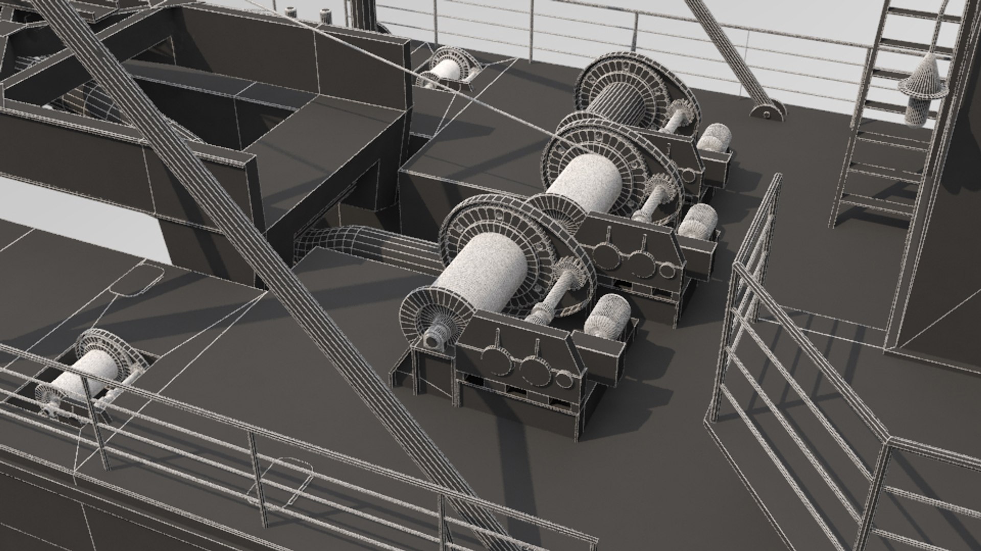 Dredger Ship Transport 3D Model - TurboSquid 1387868