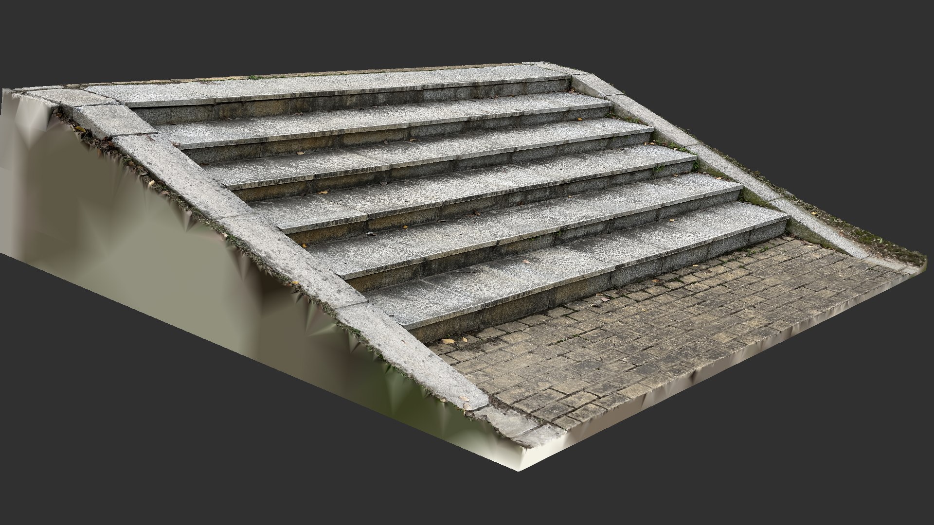 Steps In The Park 3d Scan 3D Model - TurboSquid 1996498