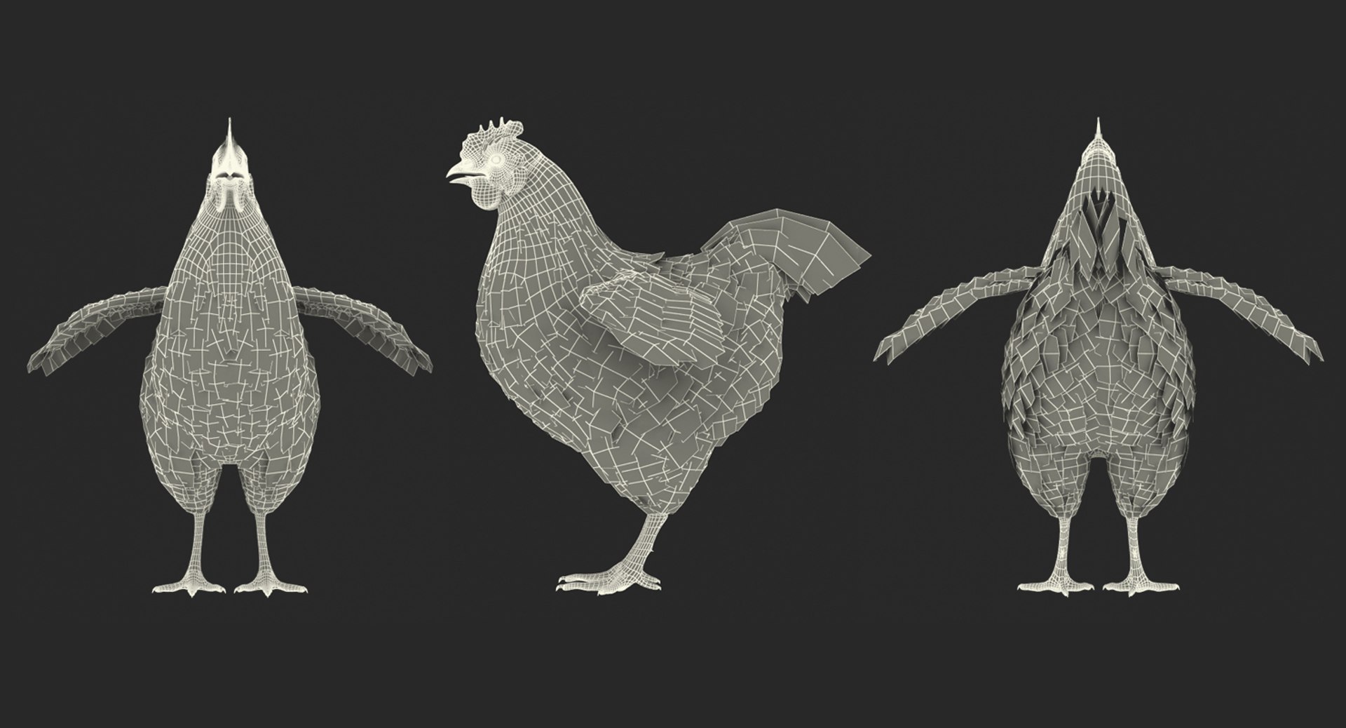 Chicken Realistic 3D Model - TurboSquid 1150605