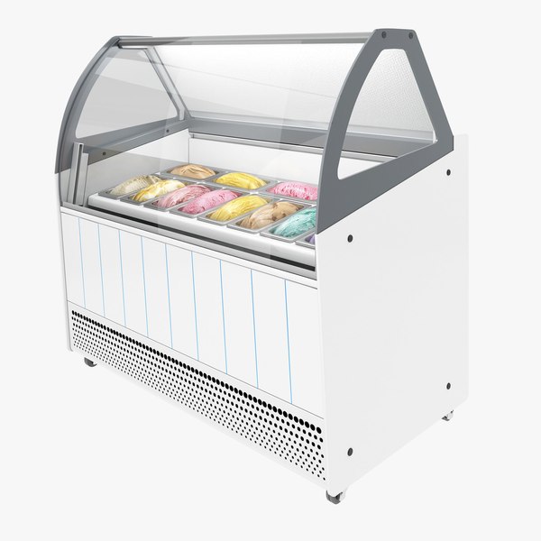 Ice Cream Cabinet Isa Bermuda View3Dモデル - TurboSquid 1880960