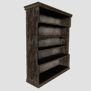 Old classic shelf 3D model - TurboSquid 1579391