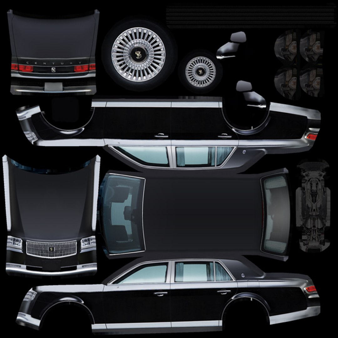 Toyota Century Model - TurboSquid 1353734