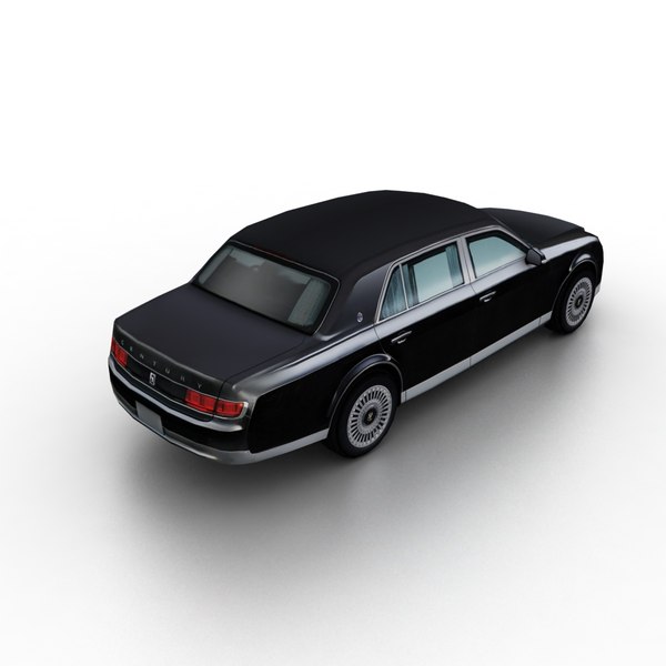Toyota century model - TurboSquid 1353734