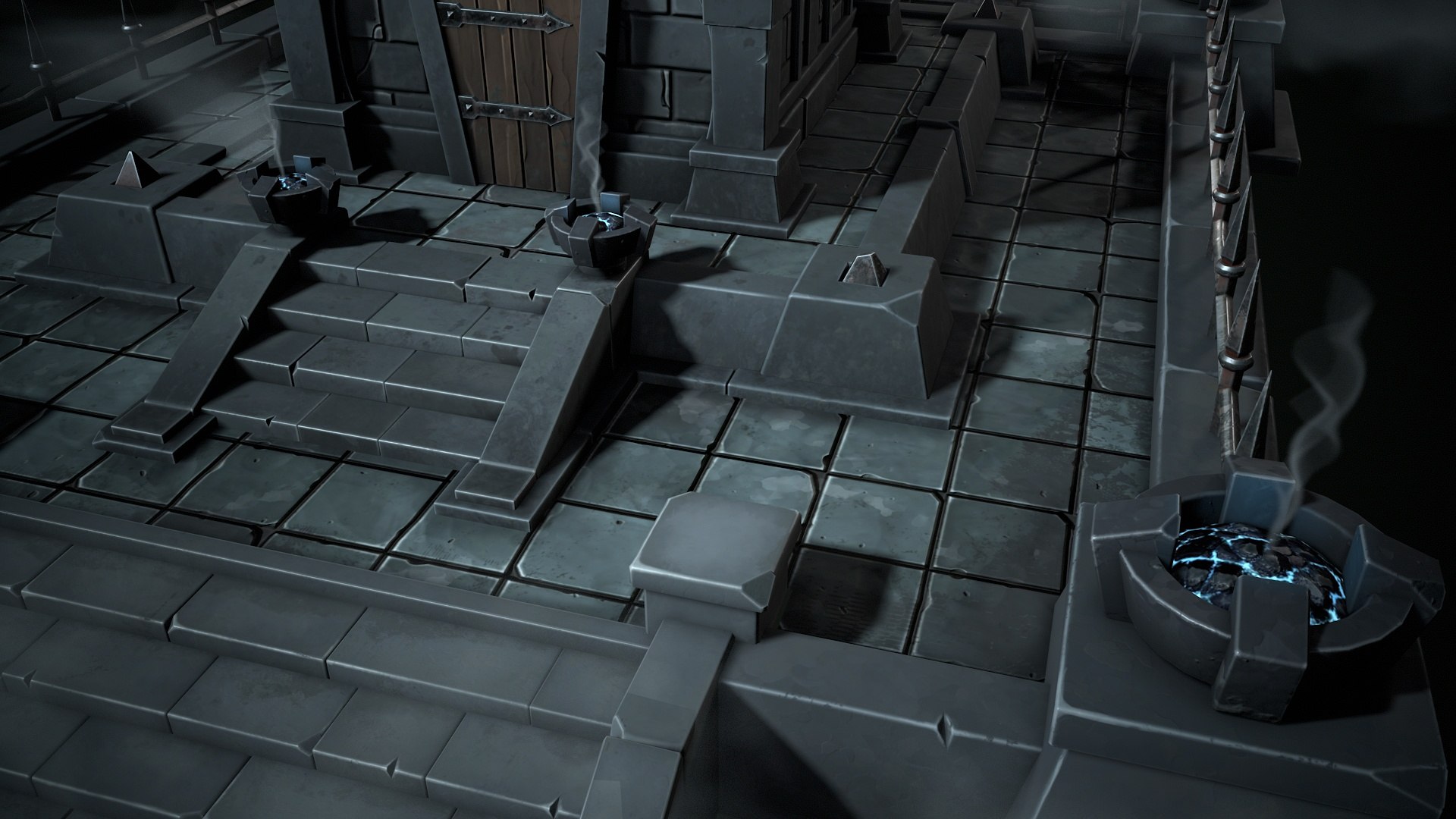 3D Stylized Crypt Model - TurboSquid 2252532