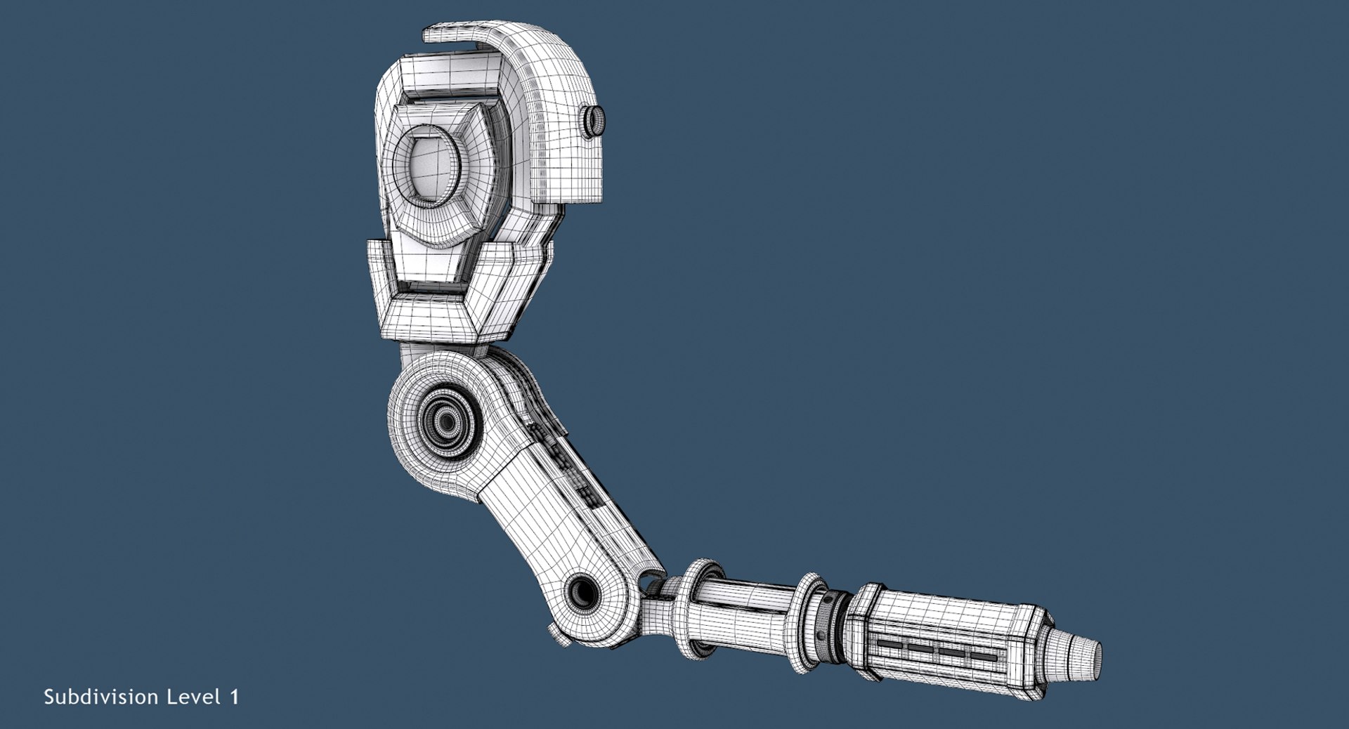 robot 11 - arm 3d max